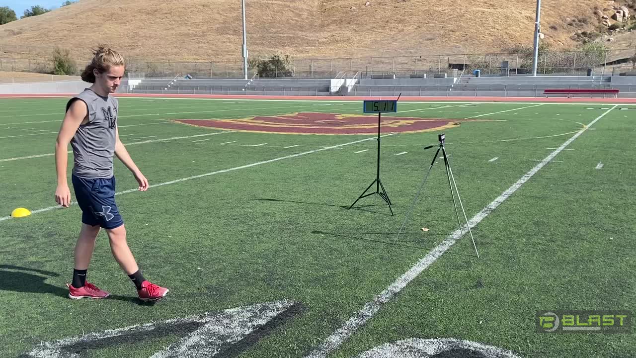 Shuttle Run: 4.96s | Blast Athletics